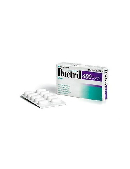 Compra doctril forte 400 mg 20 comprimidos recubiertos precio online